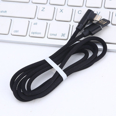 Universal USB Power Cable Right Angle 90 Degree Lightweight For Android Phone