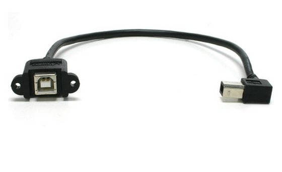 Custom Wire Cable Assemblies , 2.0 A Mountable USB Extension Cable Radom Length 