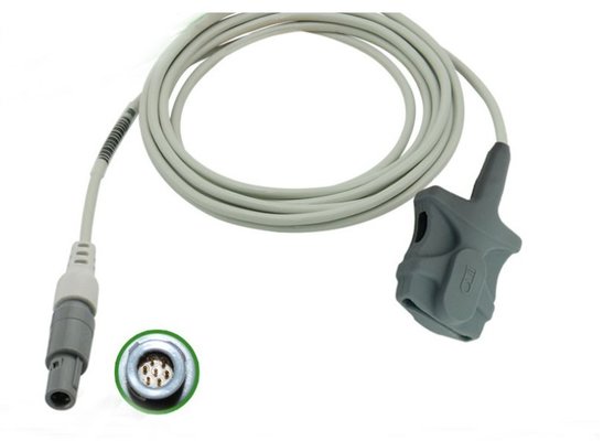 Adult Soft Tip BCI Spo2 Sensors 7 Pin TPU Material 3m / 9ft  Length 12 Months Warranty