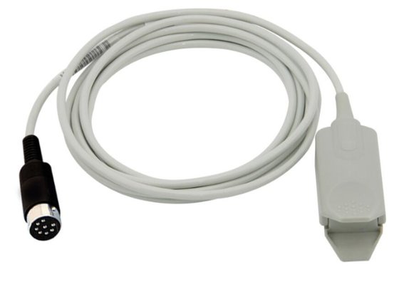 Datascope Finger Spo2 Sensor 10ft Length DIN 8 Pin Conector 0020-00-071-01