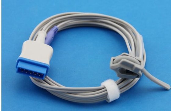 GE Marquette  Spo2 Sensor 11 Pin Connector For Dash 2000 3000 4000 5000