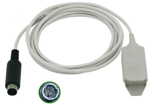 Biosys BPM300 Pulse Oximeter Finger Sensor / Probe 6 Pin Conector TPU Material