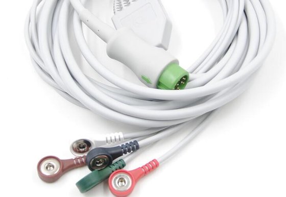 Durable Medical Cables And Sensors Mindray ECG Cable 5 Leadwires For EA6251B