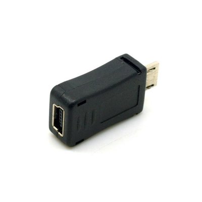 Extension Usb To Mini Usb Adapter , Black Micro Usb Female To Usb Male Adapter