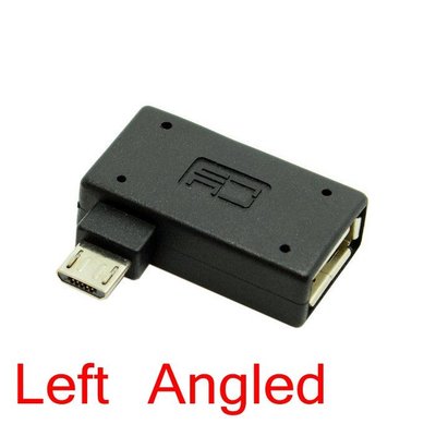 Micro Usb 2.0 Otg Host Adapter Electrical Cable Connectors With USB Power , 12 Months Warranty