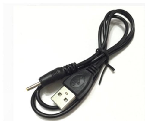 2.5 Mm 0.7 Mm 5 Volt 2A USB To USB Extension Cable 1m 3 Feet Elbow Design