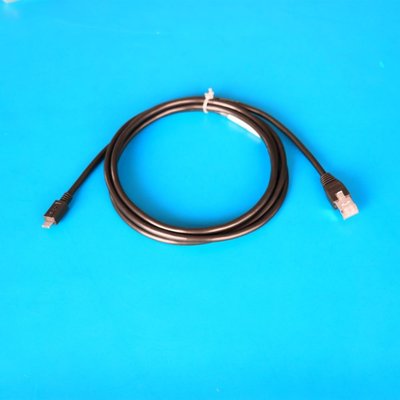 2 Pair Shielded Ret Cable Micro B Usb To Rj45 10 Pin Connector With Drain Ground