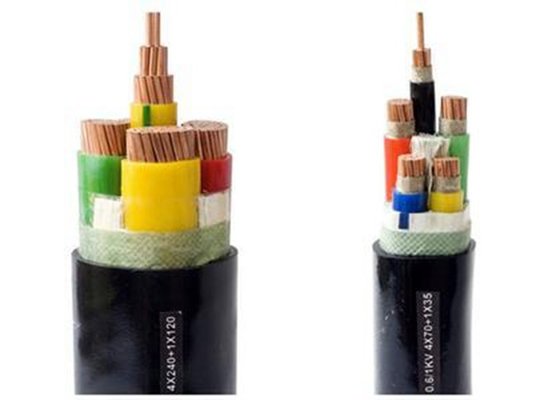 High Tension Steel Armored Electrical Wire , Xlpe Insulated Pvc Power Cable