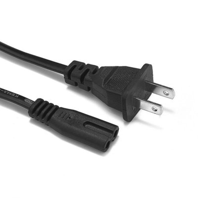 Us Plug Ac International Power Cords Nema 1-15p Black Color Ul Approval