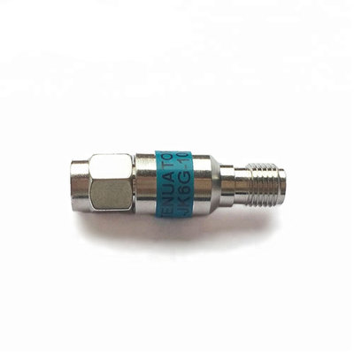 2w Sma Fixed Rf Attenuator Coaxial 6ghz 50ohm For Cluster Communication