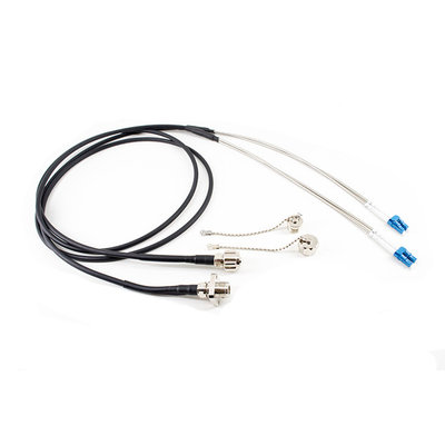 Odlc Fiber Patch Cord Dust Proof , 2 Core Armoured Fiber Optic Cable Gyfjh