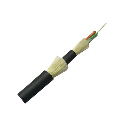 Self Support Aerial Adss Fiber Optic Cable High Speed With High Fibre Density