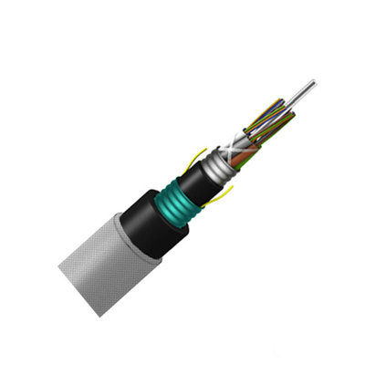 Direct Buried Fiber Optic Patch Cord Custom Cable Assemblies 36 Fibre Oem Connector
