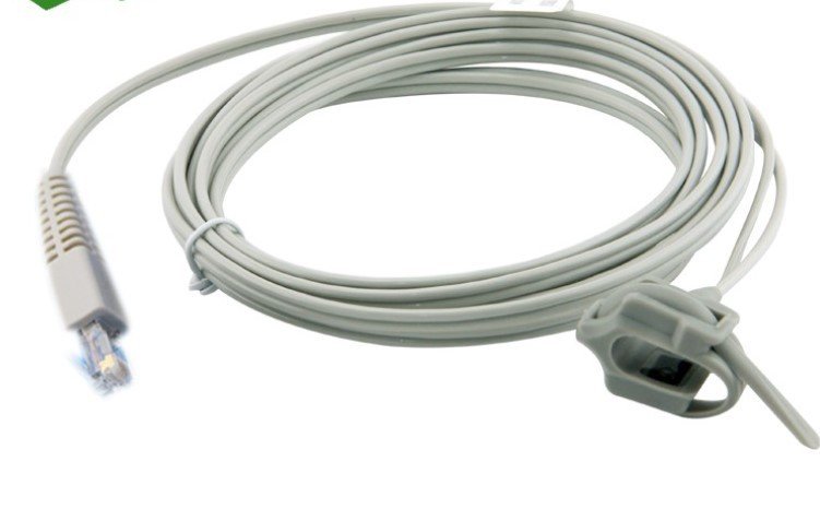 Mediaid Palco Reusable Spo2 Sensor Oximeter Probe High Pulse Rate Accuracy 1M Length
