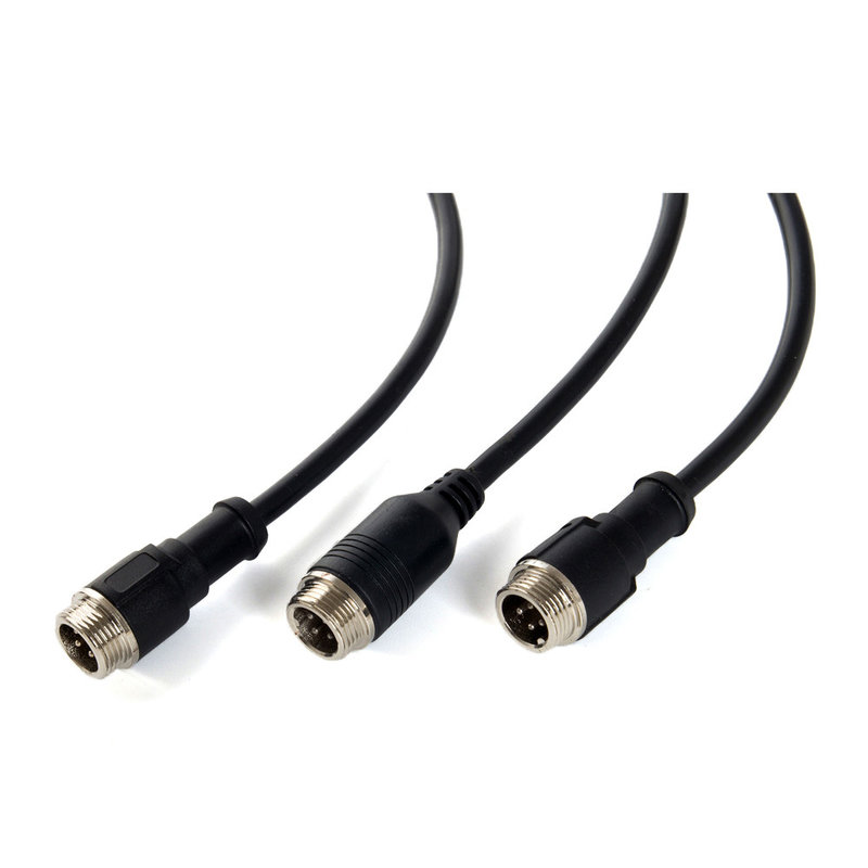 Aisg Male And Female Connectors 2 4 6 8 9 Pins 0.5m  - 100m Length With Cable