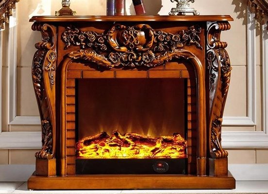 Geführter elektrische Einsatz-Antiken-dekorativer Kamin für Hotel/Restaurant