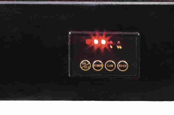 La chimenea eléctrica montada en la pared teledirigida del LED, pulgada/50 de la aduana 42 avanza lentamente la chimenea eléctrica