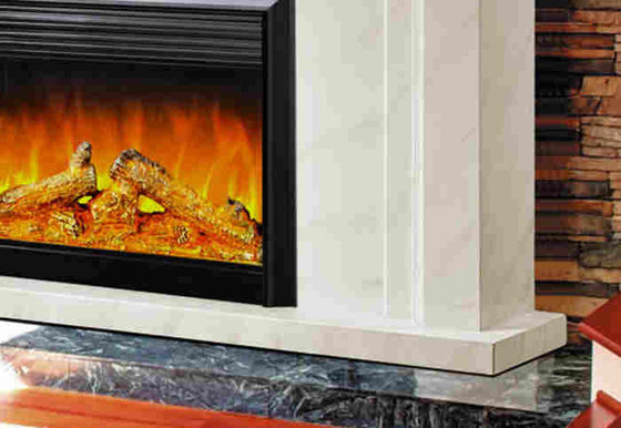 Antique European-style 1.2m Modern Electric Fireplace With Remote Control