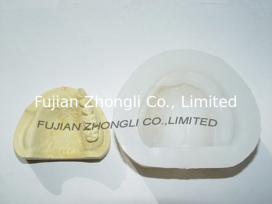 Dental plaster model mold for partial denture restorative supplier