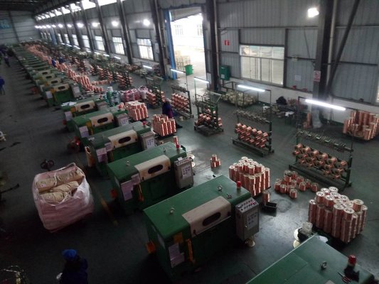 China Energy Efficiency Wire Twisting Machine Sweden Bearing  , Finished Wire Range 19-32AWG supplier