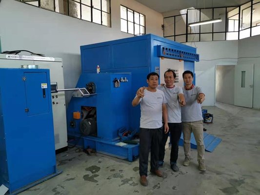 China Cantilever CAT Cable Stranding Machine  Traverse Pitch 2-12mm RoHS CCC supplier