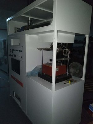 GB / 8323.2 2008 Vertical Flammability Chamber ZY6166B Plastic Smoke Density For Test Lab supplier