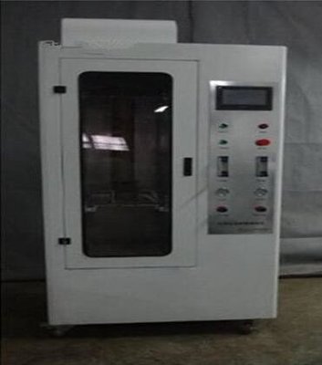 JG 3050-1998 Hard Casing Flame Retardant Performance Testing Equipment with Flame Height 100mm supplier
