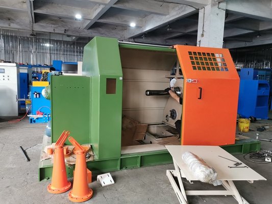 Cat6 CAT6A CAT7 Cable Making Machine , Cantilever Cable Twist Machine supplier