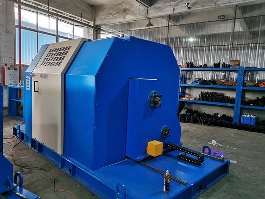 Cat6 CAT6A CAT7 Cable Making Machine , Cantilever Cable Twist Machine supplier