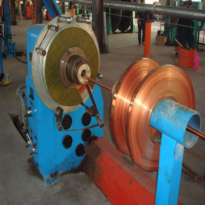 SGS Cable Stranding Machine Shielding For Copper Wire And Copper Tape supplier