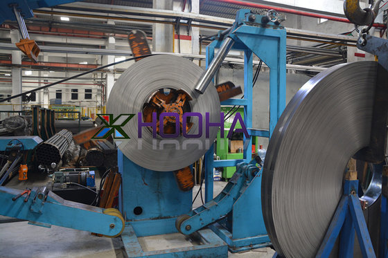 Carbon Steel ERW Tube Making Machine With High Frequency Power 2200KW supplier