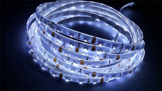 Warm White / Pure White Flexible Led Strip Lights , SMD335 Led Side Emitting
