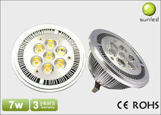 No UV Radiation 6W 7W 9W Led Spot Lamps , LED AR111 Spotlight