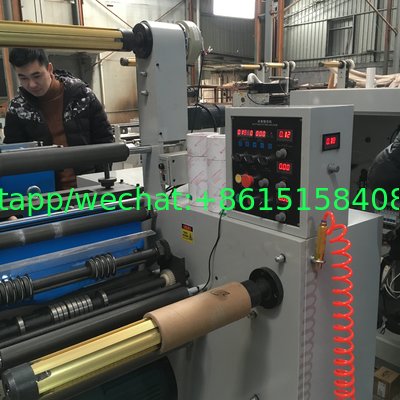 Narrow Label Paper Roll Slitter Approved by CE (Horizontal Style) 320fq-Tr Turret Rewinder Price Label Slitter Rewinder