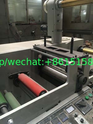 Allfine brand 7color 320 two unit(4+3)Label c. i. flexo printing machine self-adhesive sticker/label to mould die cutter
