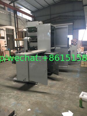 Allfine 7color 320 two units(4+3) Label two color flexo. printing press self-adhesive sticker/label to mould die cutter