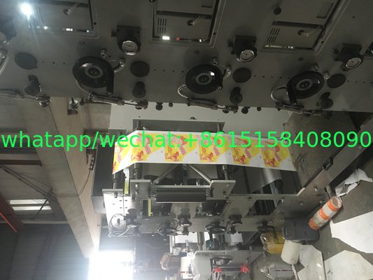 Transparent PVC/PE/OPP/Pet/PP/BOPP/BOPE Plastic Film Letterpress High Speed Roll Logo Sticker Letterpress