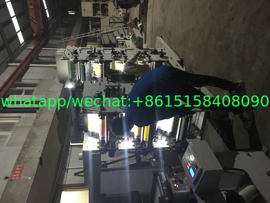 Label Flexo Graphic Printing Machine with Sitting Function 600mm Width Four-Colour Roll Paper Cup Printing Press