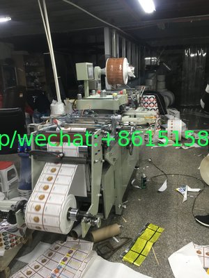 Blank Label Die Cutter Machine with Punching + Hot Stamping Label Flatbed Die Cutter Machine with Lamination+ Punching