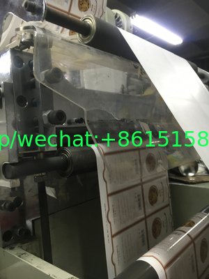 Label Roll Die Cutter Machine with Lamination + Hot Stamping Flat-Bed Die Cutter Machine with Laminaiton+Punching