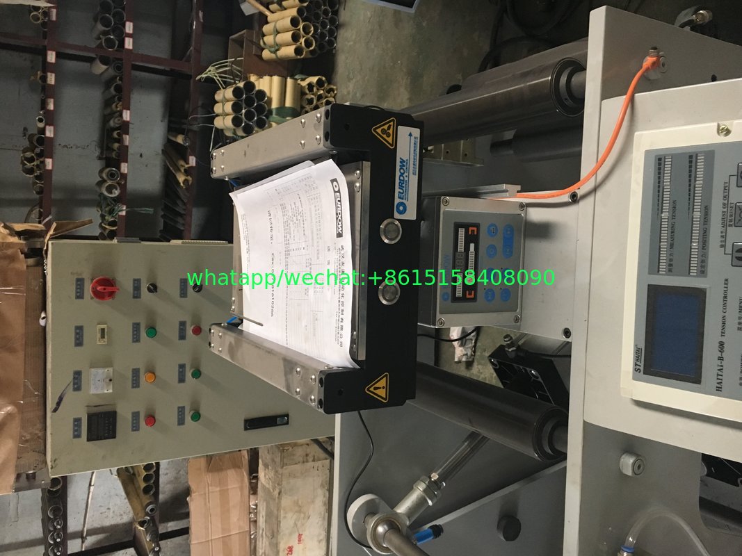 Allfine 7color 320 two units(4+3) Label film flexo printing machines self-adhesive sticker/label to mould die cutter