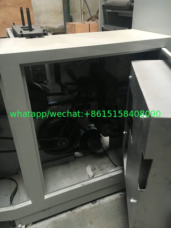 Allfine brand 7color 320 two unit(4+3) Label rotary flexo printing press self-adhesive sticker/label to mould die cutter