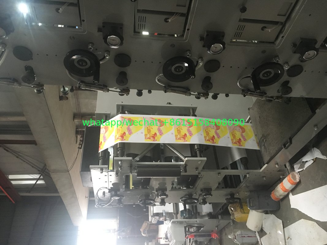 Transparent PVC/PE/OPP/Pet/PP/BOPP/BOPE Plastic Film Letterpress High Speed Roll Logo Sticker Letterpress