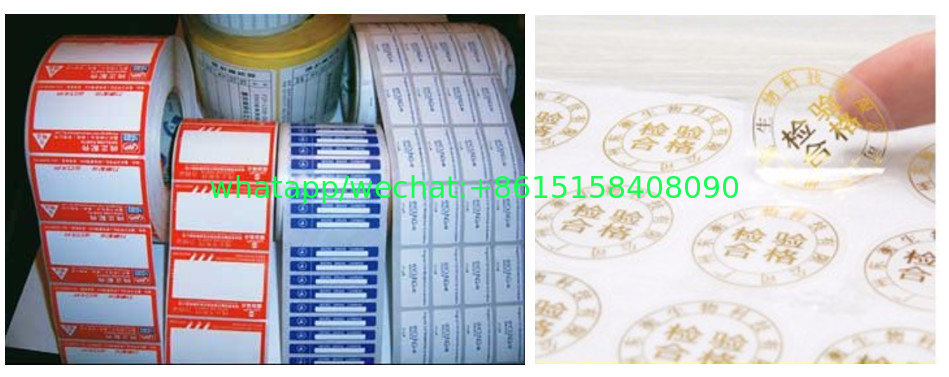 flat bed type sticker label hot stamping and die-cutting machine