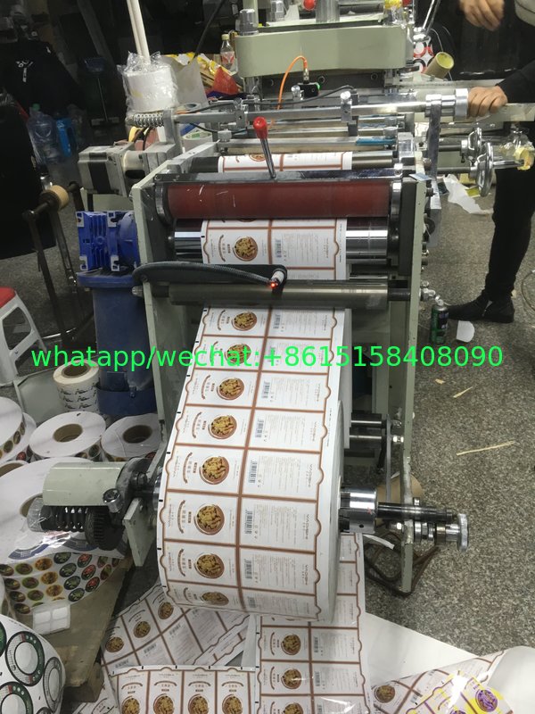 Auto Film, Foam Adheive Tape Die-Cutting Machinery Auto Label Sticker Paper Roll Die Cutter Machinery