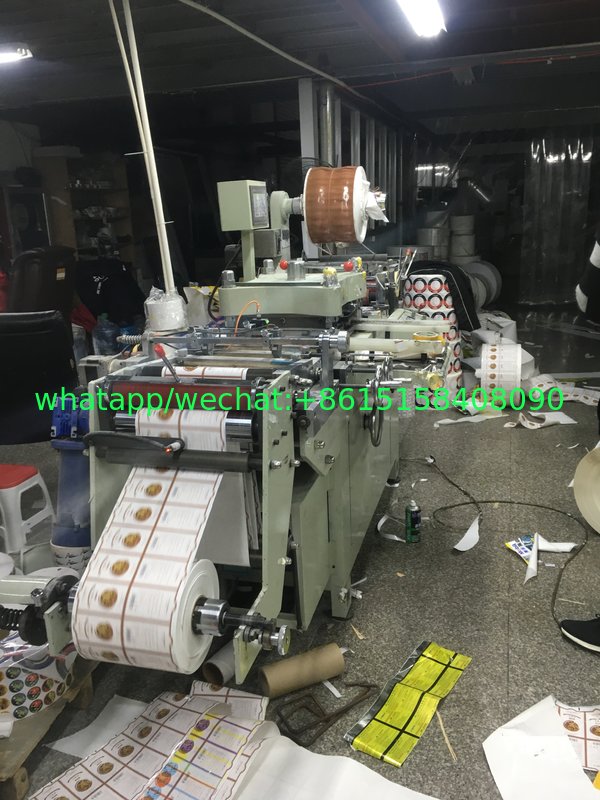 Roll to Roll Adhesive Label Die Cutting Machine China Cheap Price of Label Automatic Thermal Label Roll