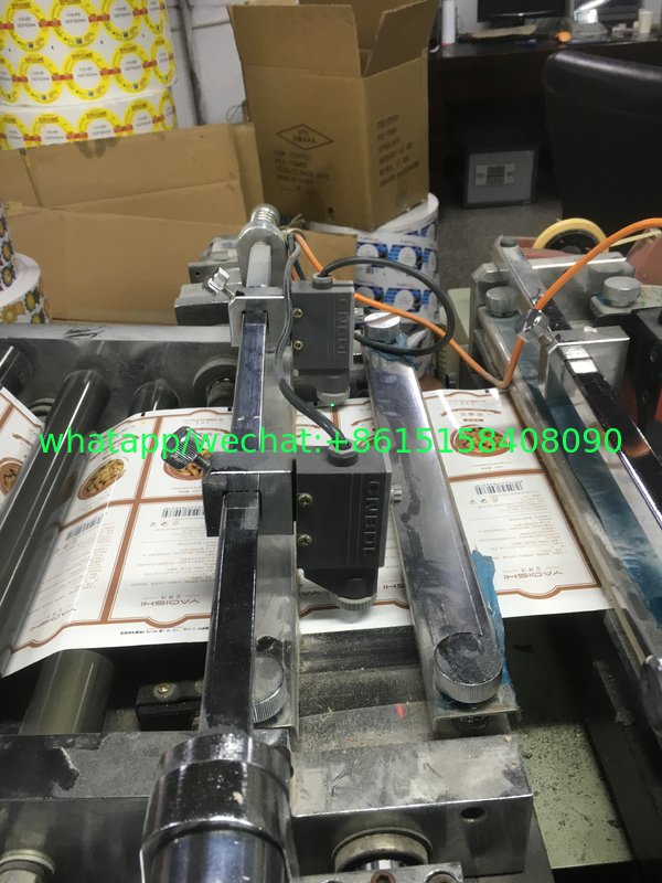320A Transparent Package Film PVC Sleeve Label Die Cutting Machine with Hot Foil Stamping