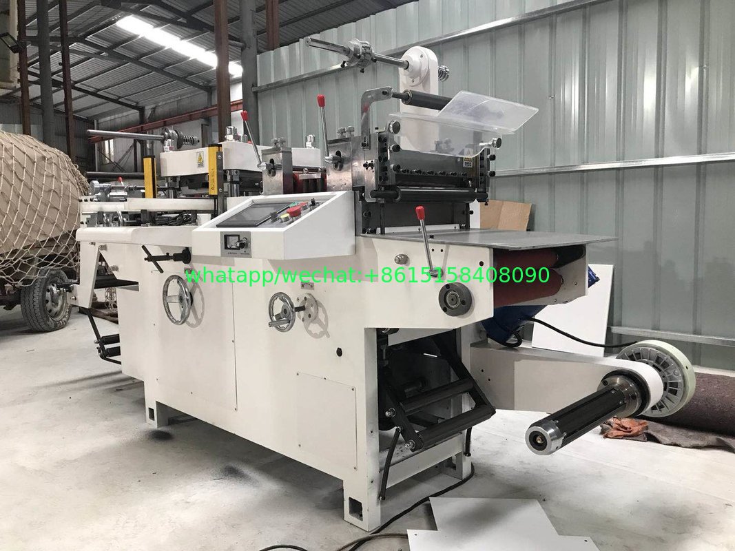 Narrow Webbing Label Die Cutter Machine with Punching Function PVC Sleeves Label and Laser Anti-False Label