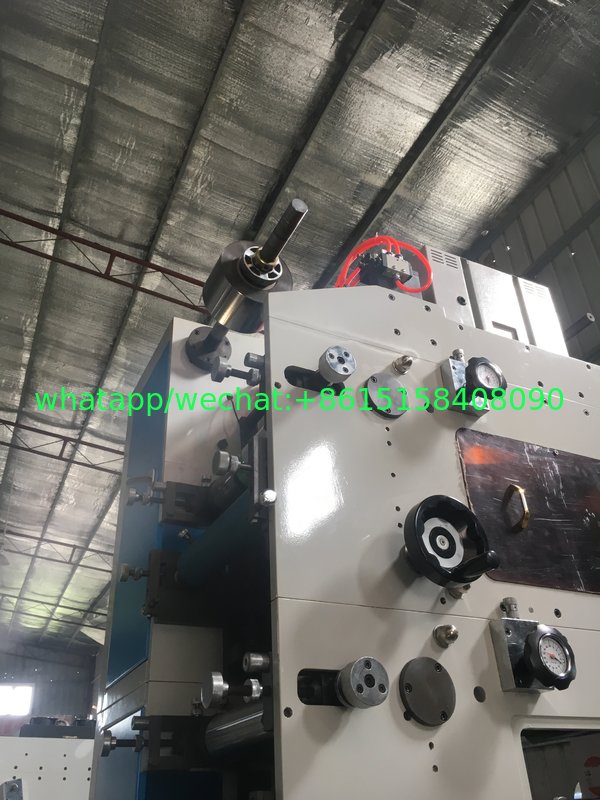 RY480-6C-B Label UV film Flexo Printing Machine / PP PRINTING MACHINE UV Flexo Label Printing Machine RY-320-6C