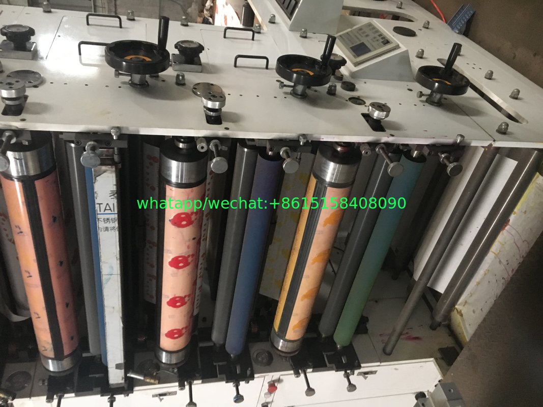 Automatic Flexo Paper Cup Printing Machine RY-850 color / 850mm web width